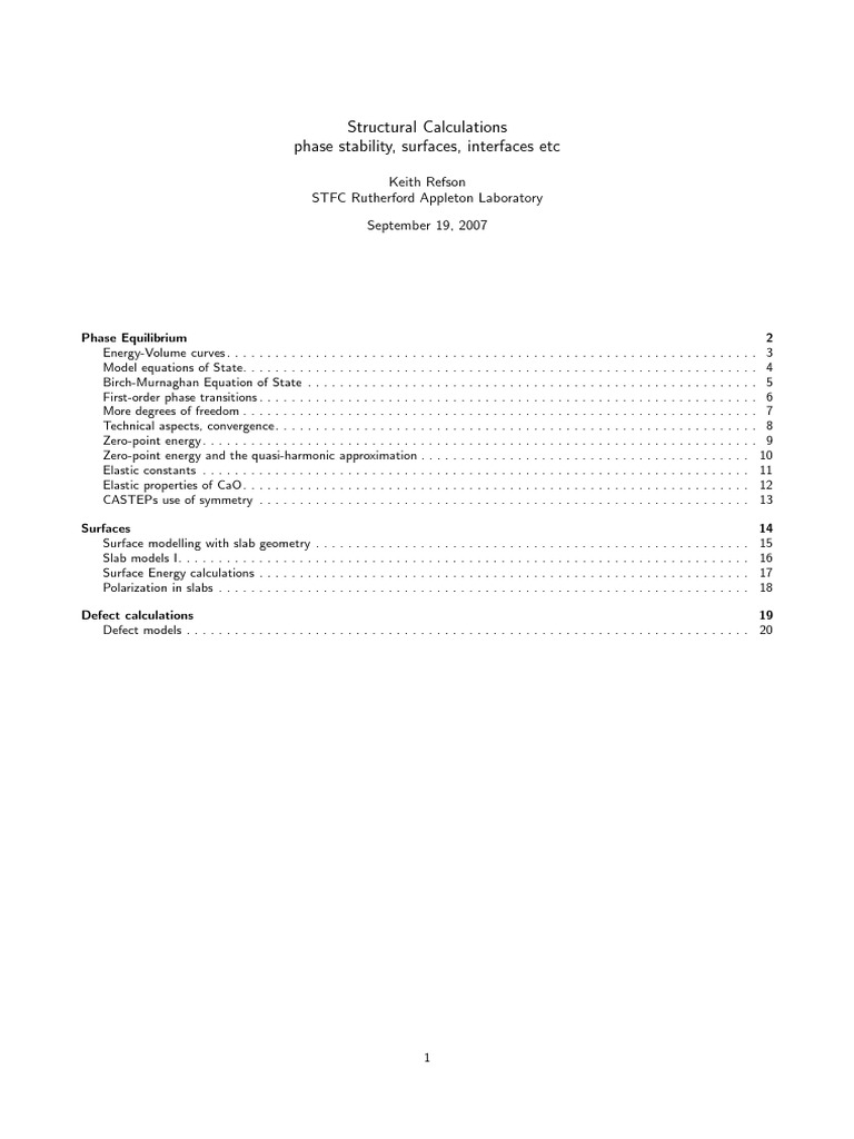 Refson 2 | PDF | Phonon | Materials Science