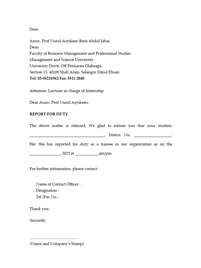 Report Duty | PDF