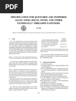 Fastenal Bolt Torque Specifications Guide | PDF | Screw | Steel