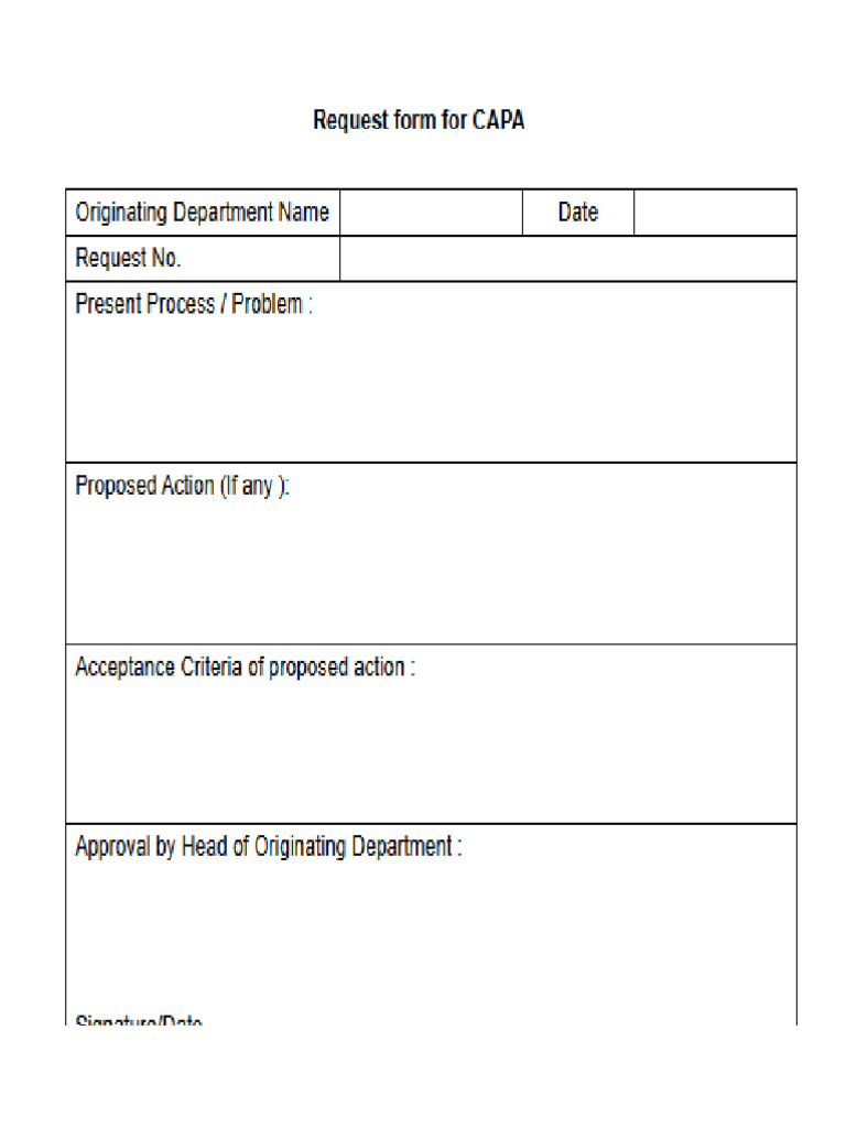 CAPA Administration SOP Guide | PDF | Quality Assurance | Business