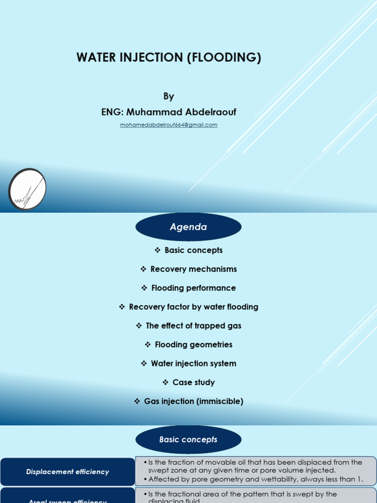 Water Injection | PDF | Petroleum Reservoir | Enhanced Oil Recovery