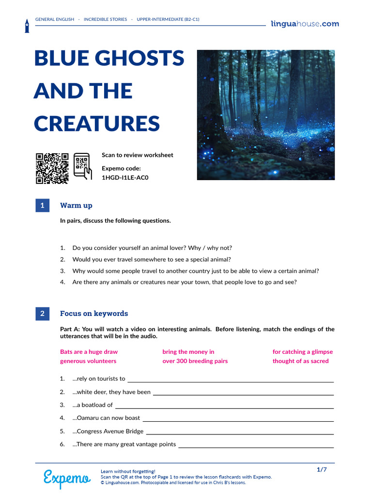 Blue Ghosts: Unique Animal Encounters | PDF