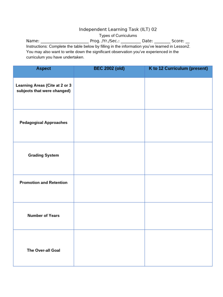 Worksheet Lesson 2 3 | PDF