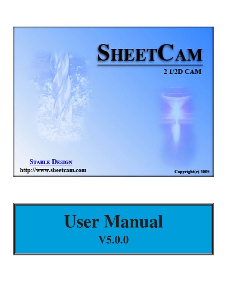 SheetCam Manual | PDF | Numerical Control | Computing And Information Technology