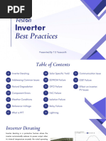 Solis Inverter Alarm Codes Guide | PDF | Power Inverter | Direct Current