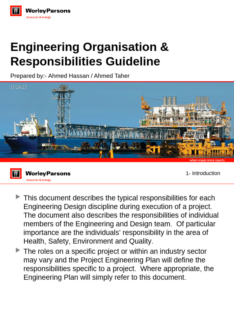 Engineering Responsibilities Guideline | PDF | Project Management | System