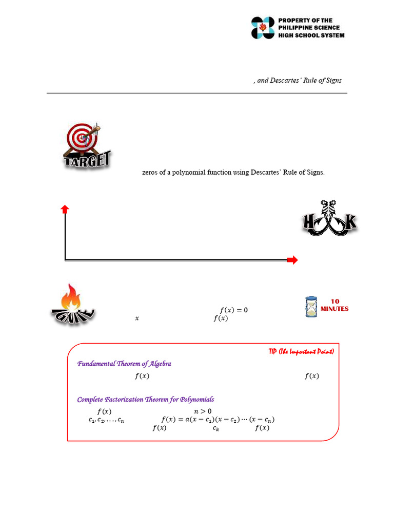 TLG Math3 4.1 | PDF | Polynomial | Factorization
