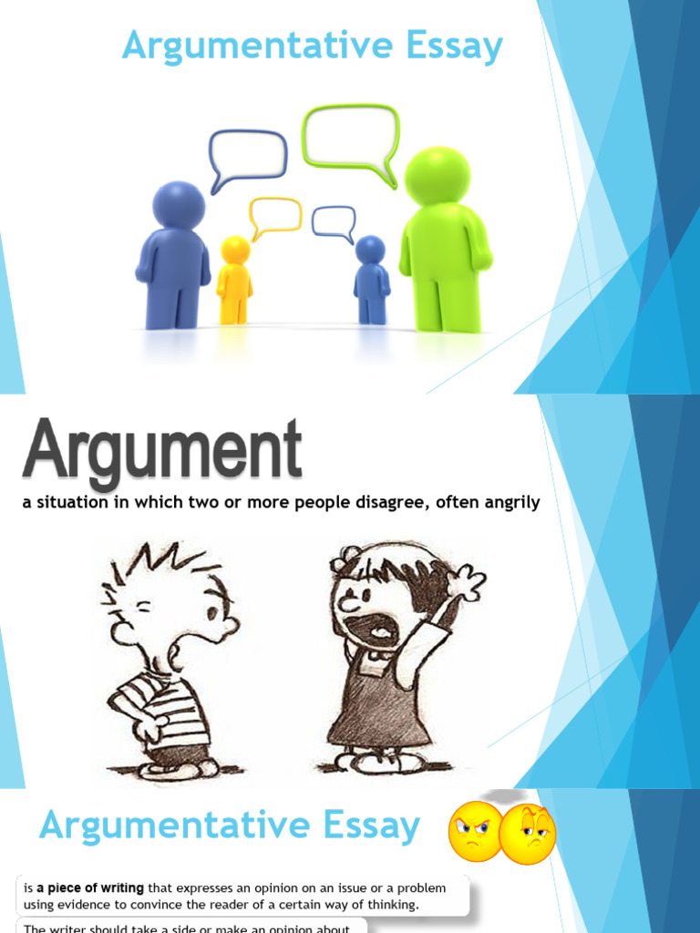 Argumentative Essay Intro | PDF