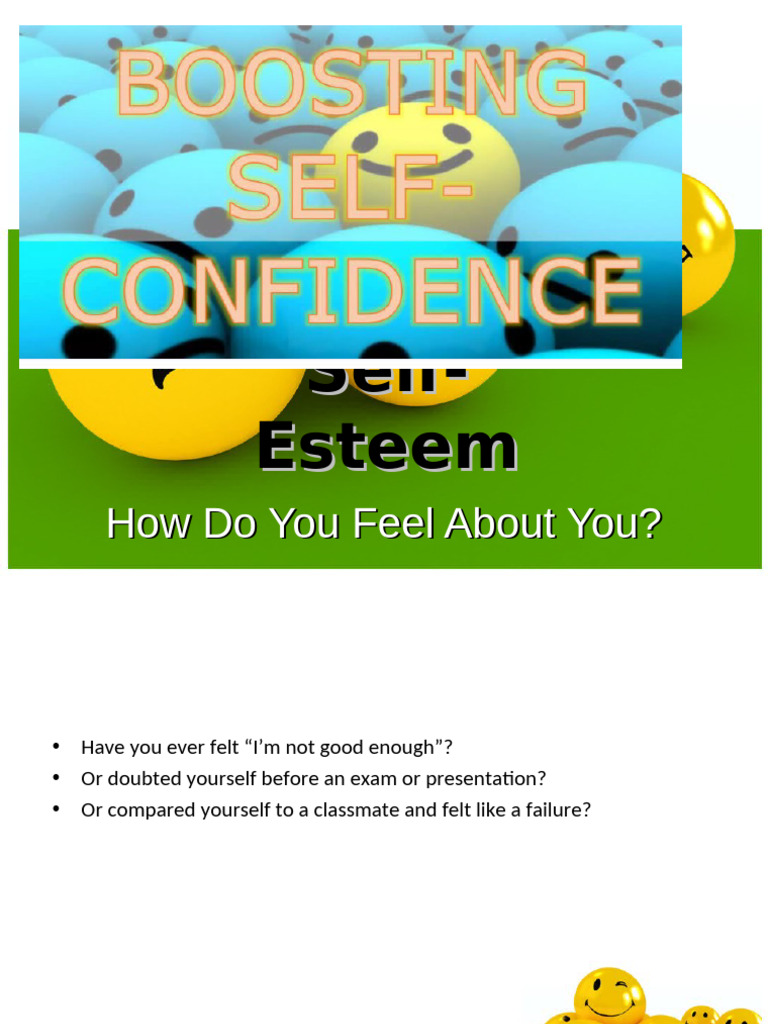 Self-Esteem You Are A Unique Individual. No One Else Is Like You in The ...