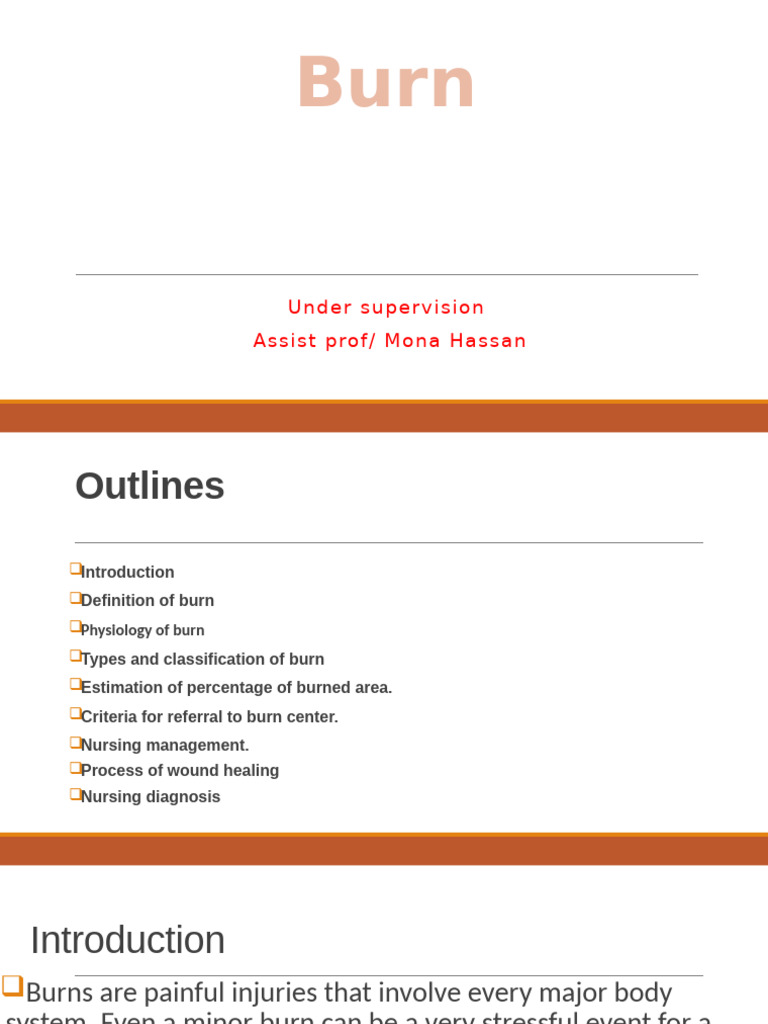 Burn | PDF | Burn | Intravenous Therapy