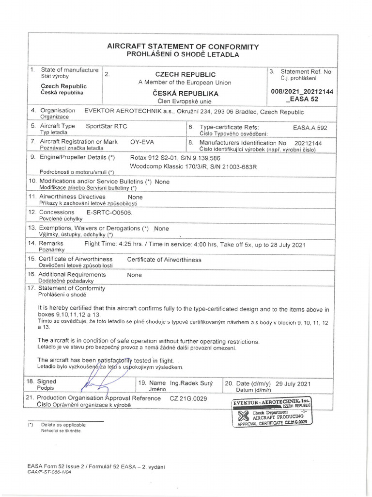 02 Form 52 | PDF