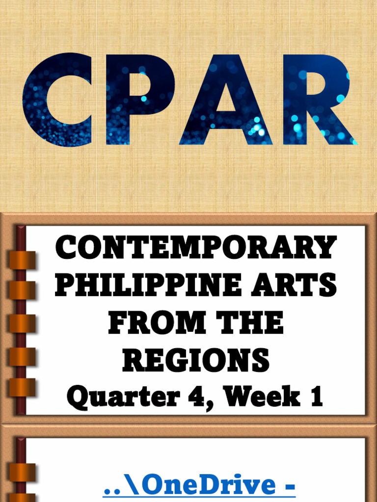 Cpar Q4 W1 | PDF | Paintings | Embroidery