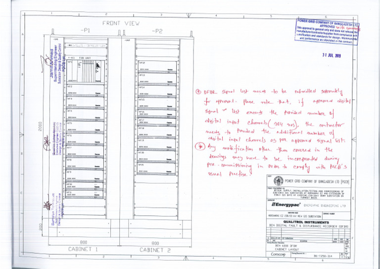 DFDR Drawing Approval Page | PDF