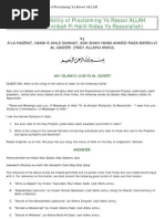 Durood Book | PDF | Prophets And Messengers In Islam | Sahabah