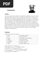 Frankenstein - Abridged Version | PDF | Frankenstein