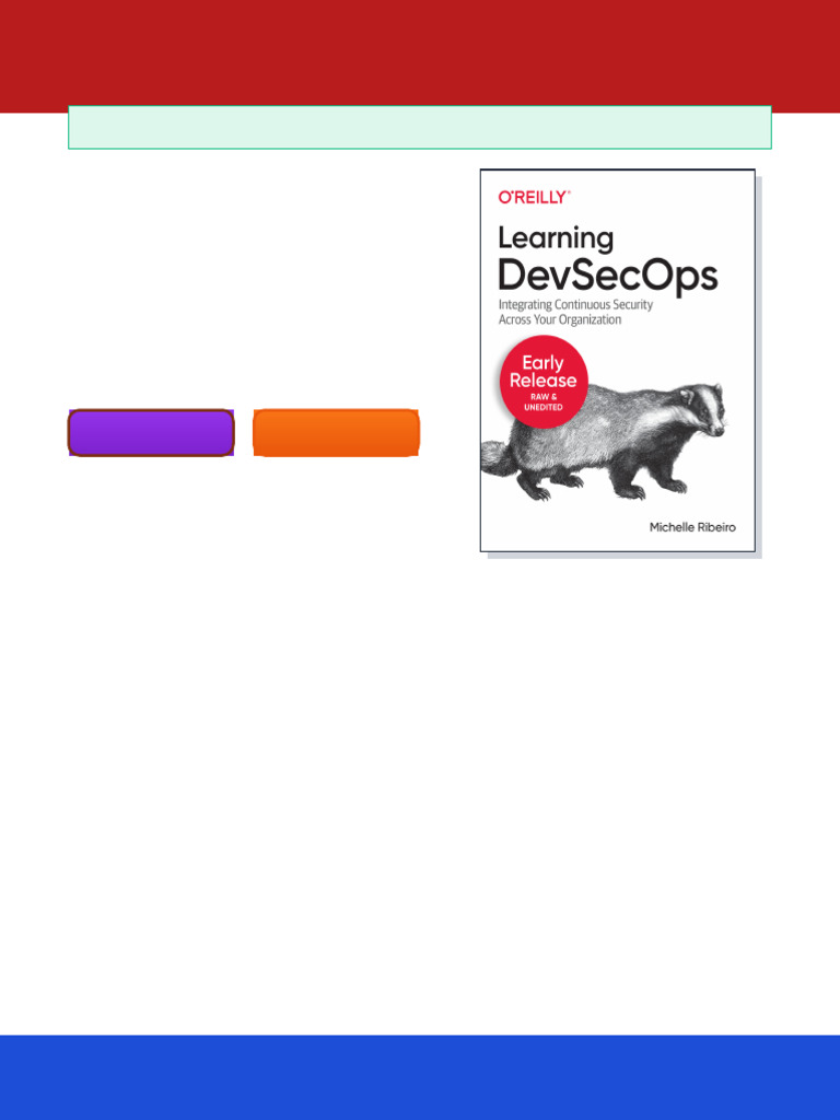 Learning DevSecOps Michelle Ribeiro available all format | PDF | Agile Software Development ...