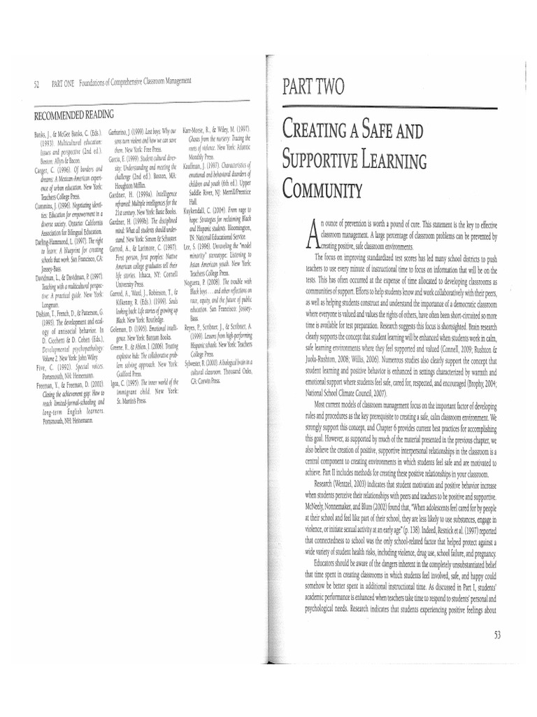 #4 Establishing Positive Teacher Student Relationships | PDF