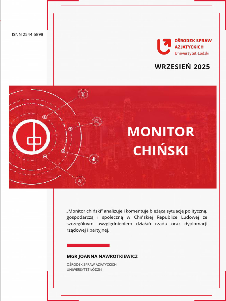 Osa Monitor Chiński Wrzesień 2025 | PDF
