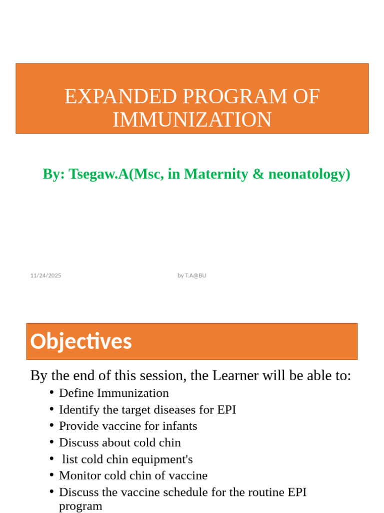 6.Expanded Immunization Program(EIP)-T | PDF | Vaccines | Antibody