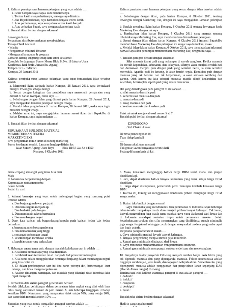 Sts Semester 1 | PDF