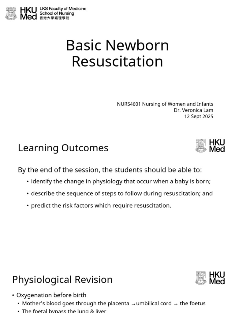 Newborn Resuscitation Guidelines | PDF | Circulatory System | Fetus