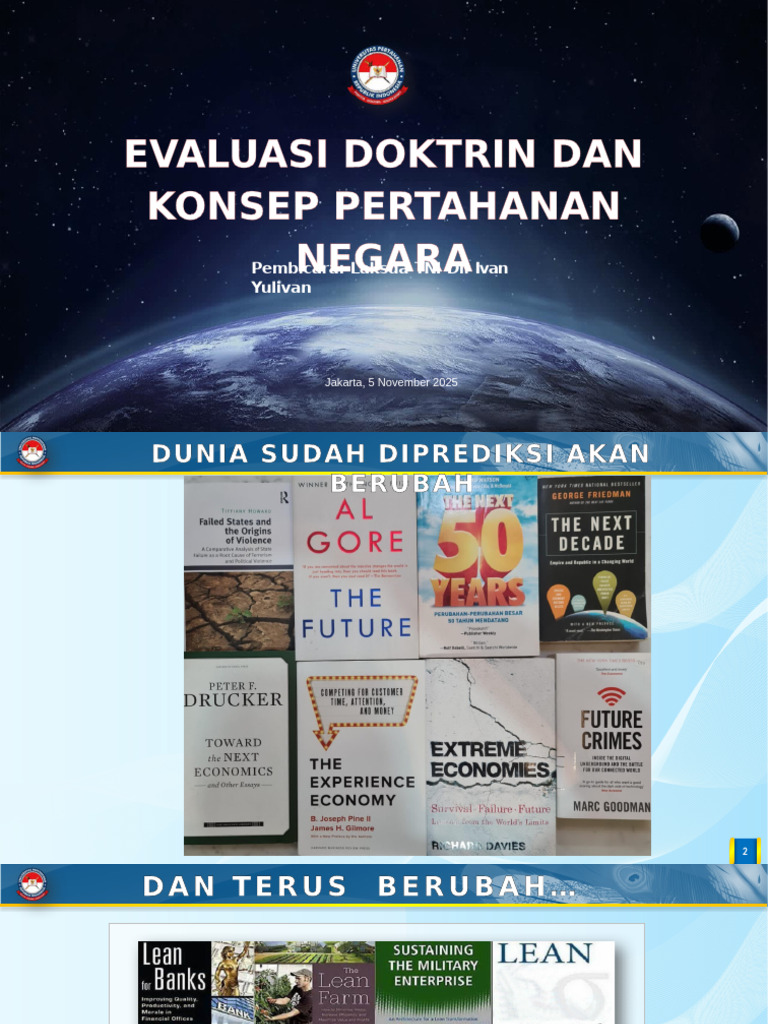 Evaluasi Doktrin Dan Konsep Hanneg Laksda TNI Dr.ivan Ok REV 1 | PDF