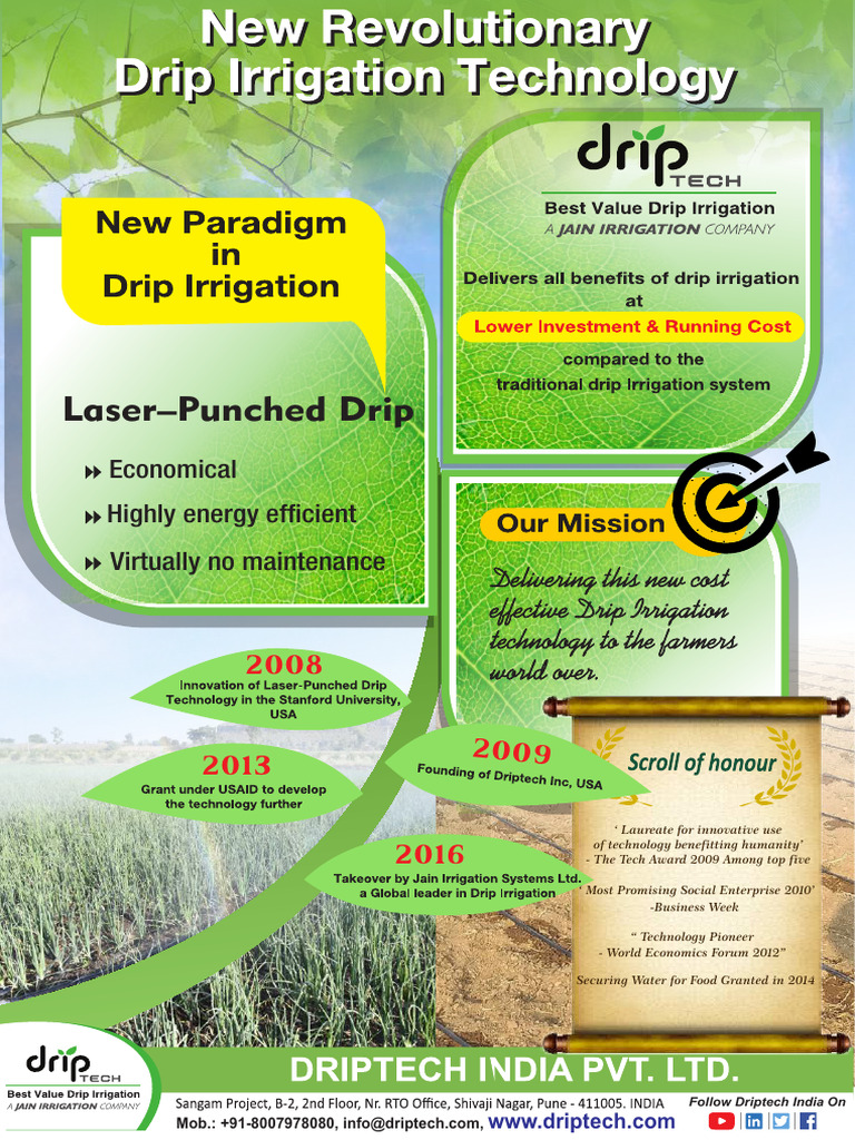 Cost-Effective Drip Irrigation Solutions | PDF | Hydraulic Engineering ...