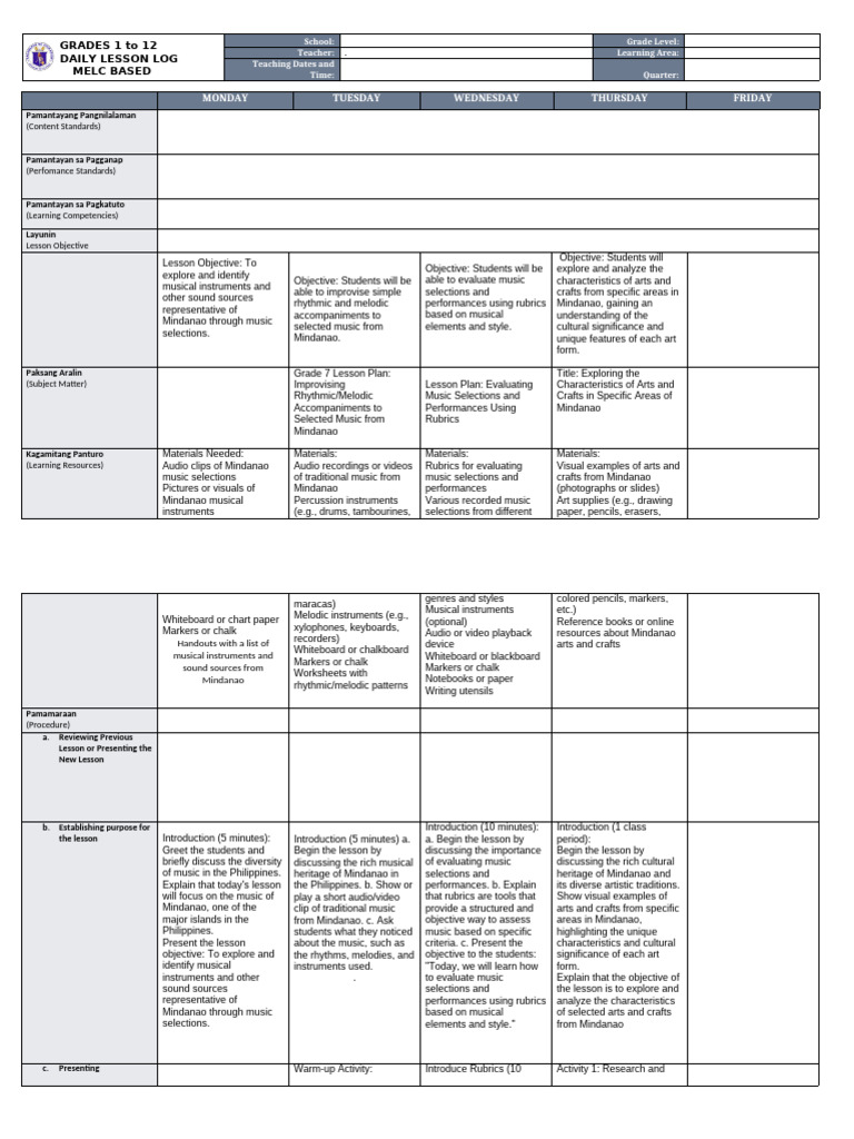 WEEK 1 Done | PDF | Rhythm | Musicology