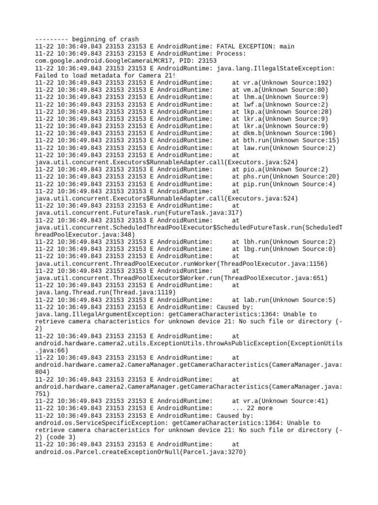 Log Cat 1763800985945 | PDF | Java (Programming Language) | Software ...
