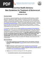 CDC 2025 STI Treatment Guidelines Summary | PDF