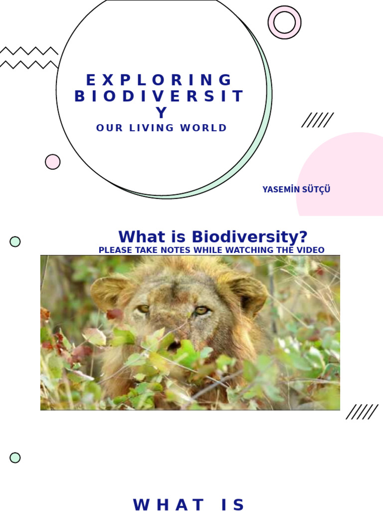 Biodiversity | PDF