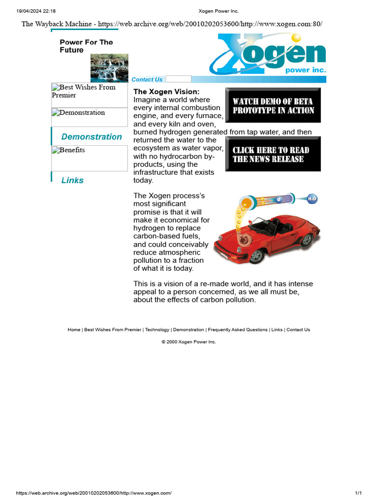 Xogen Power Inc | PDF