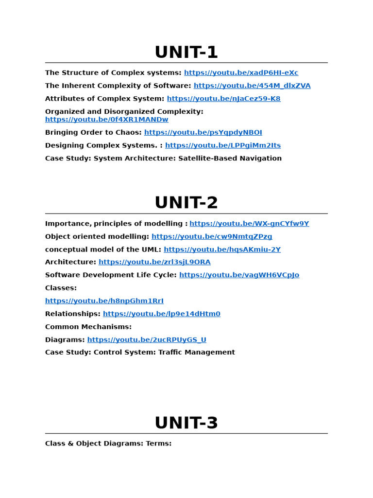 Ooad Videos | PDF
