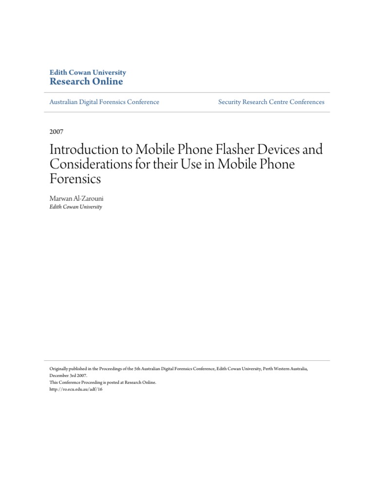 Cellphone Flasher Boxes | PDF | Digital Forensics | Subscriber Identity ...