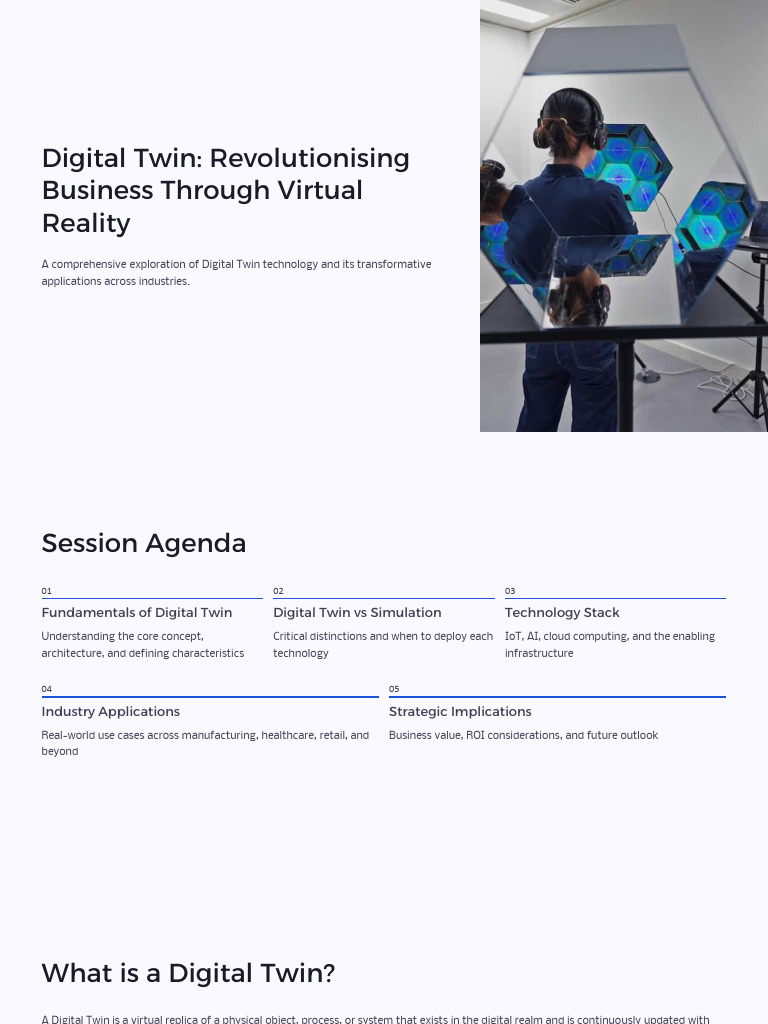 Digital Twin | PDF | Cloud Computing | Internet Of Things