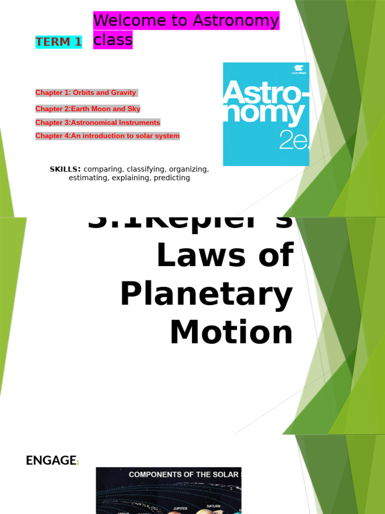 Understanding Kepler's Laws of Motion | PDF | Orbit | Heliocentrism