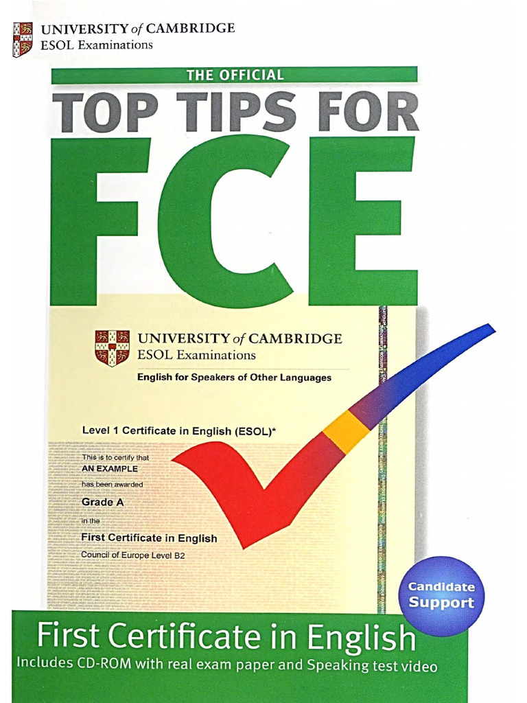 Cambridge Top - Tips - For - FCE - Book | PDF