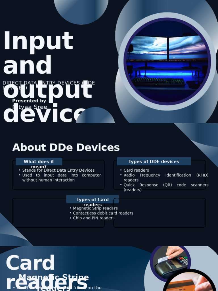 Overview of Direct Data Entry Devices | PDF | Radio Frequency ...