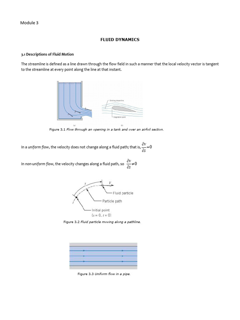 Fluid Motion and Flow Rate Basics | PDF | Fluid Dynamics | Rotation ...