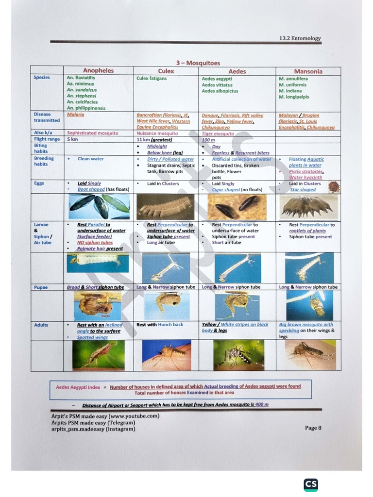 3 - Mosquitoes | PDF