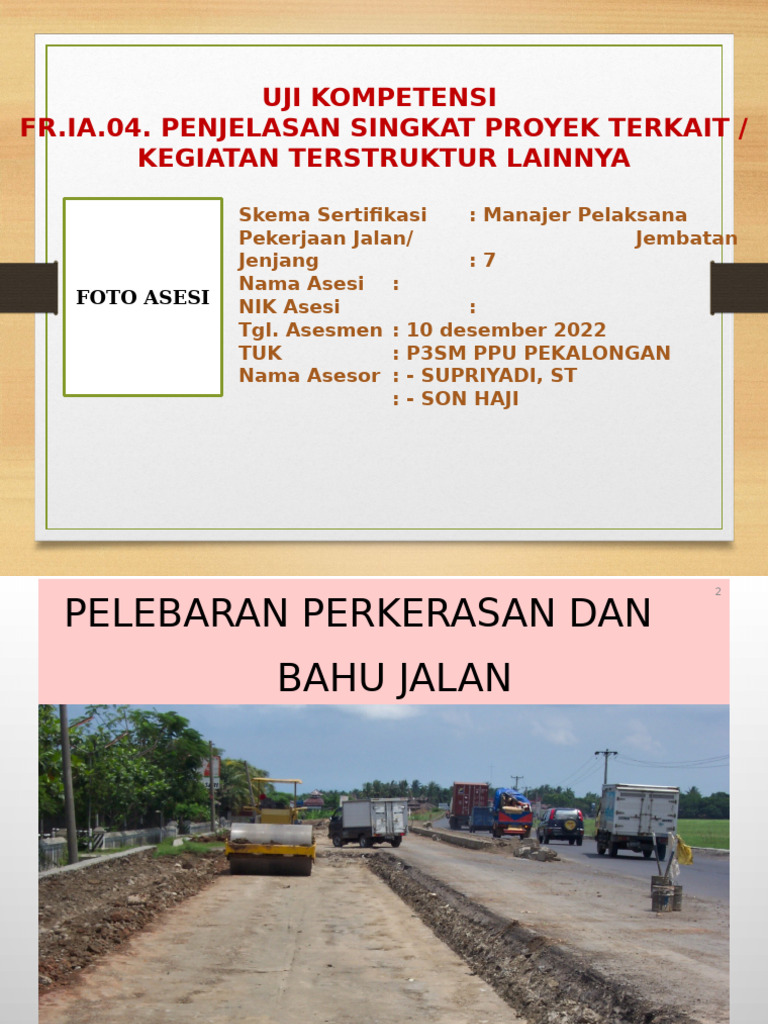 Panduan Pelebaran Perkerasan Jalan Pdf