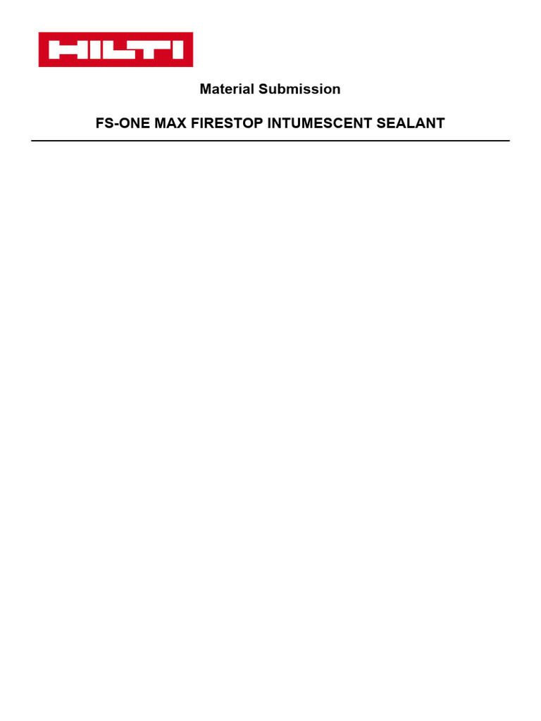 FS-One Max Submission Template (BES Technology) | PDF | Building ...