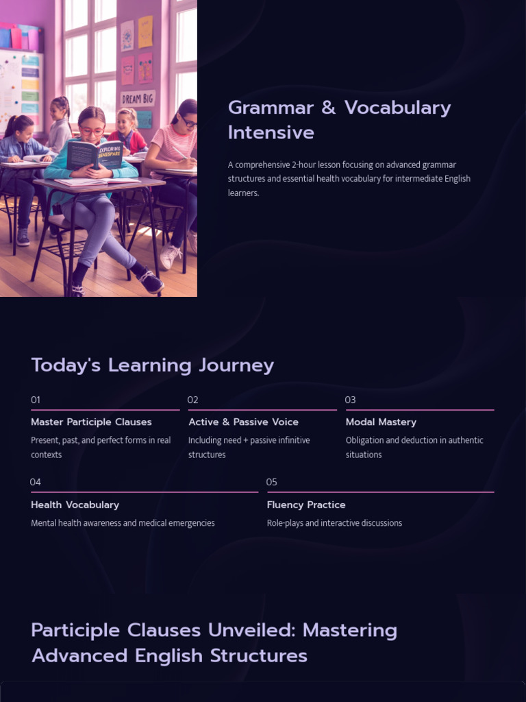 Grammar and Vocabulary Intensive | PDF | Obsessive–Compulsive Disorder ...