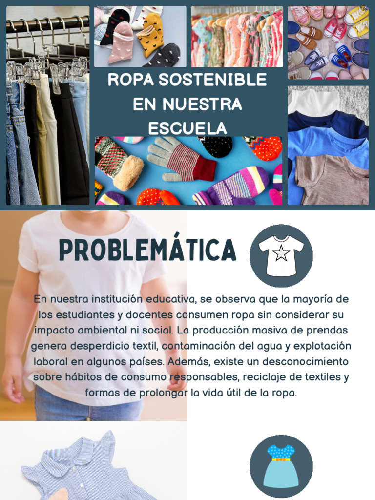 Proyecto Ropa Sostenible | PDF | Sustentabilidad | Reciclaje