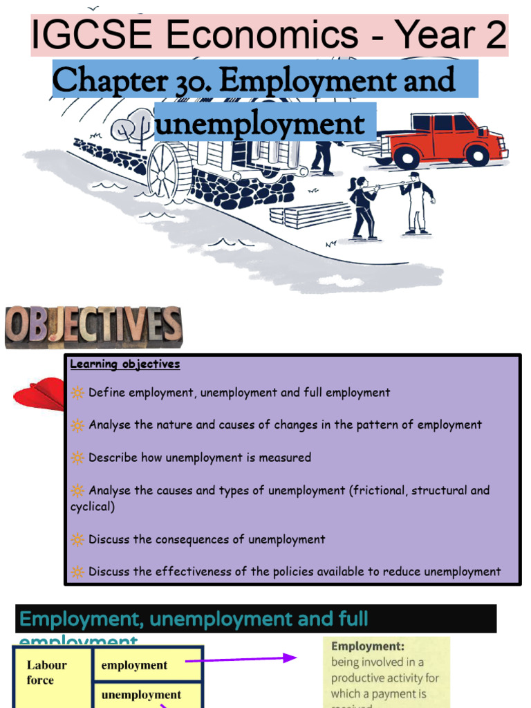 4.7. Employment and Unemployment Lesson 1 | PDF | Unemployment | Employment