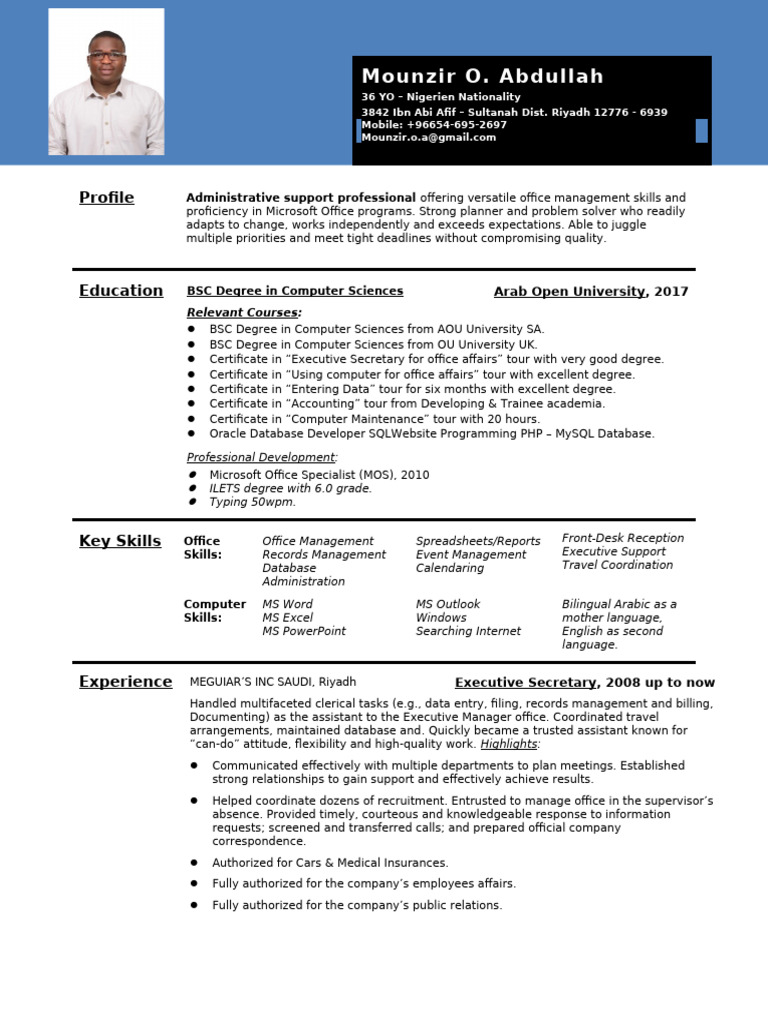 2023 CV | PDF