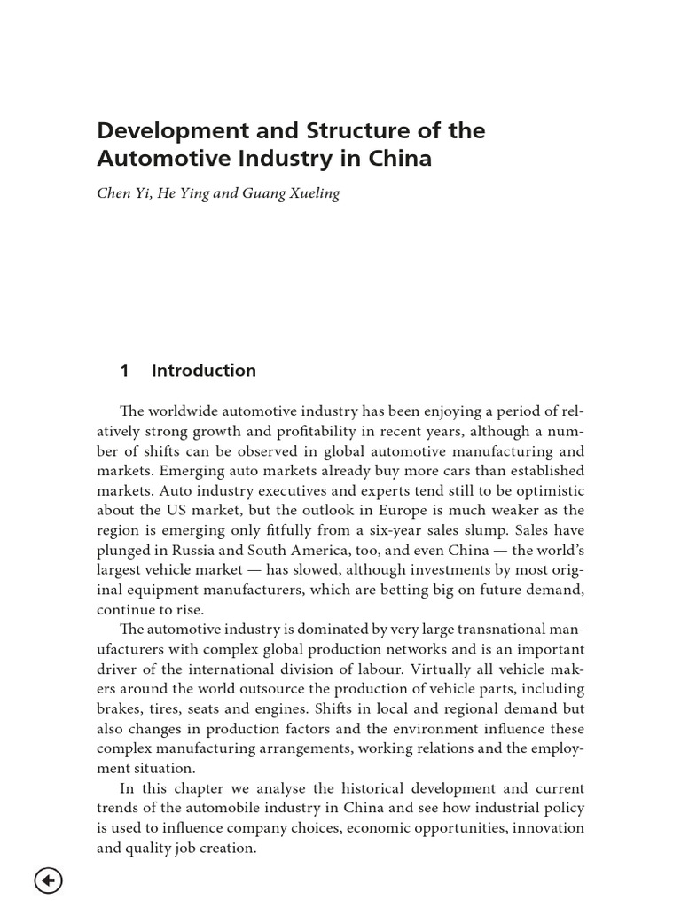 China's Automotive Industry Evolution | PDF | Internet Of Things ...
