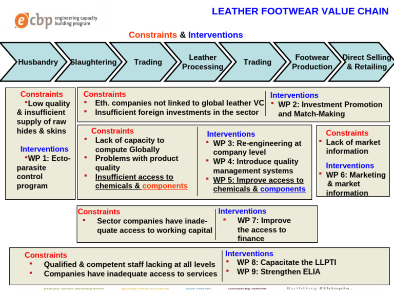 Leather Footwear Value Chain Analysis | PDF