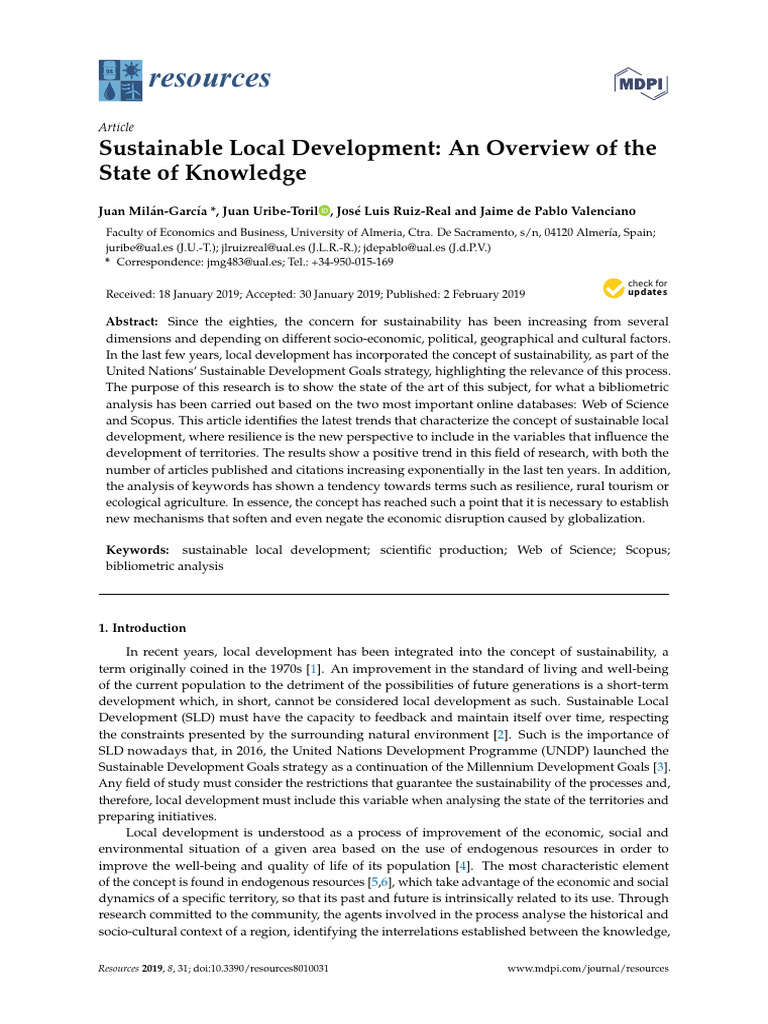 Sustainable Local Development Trends | PDF | Sustainability | Innovation