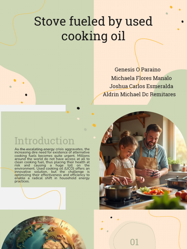 Stove Fueled by Used Cooking Oil 3 C | PDF | Combustion | Natural ...